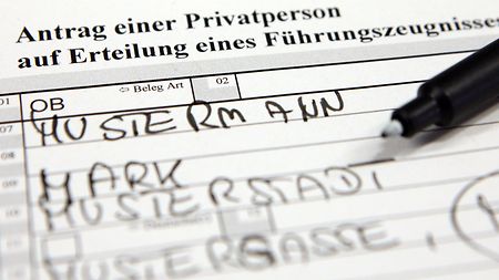 Polizeiliches Führungszeugnis - Auswärtiges Amt